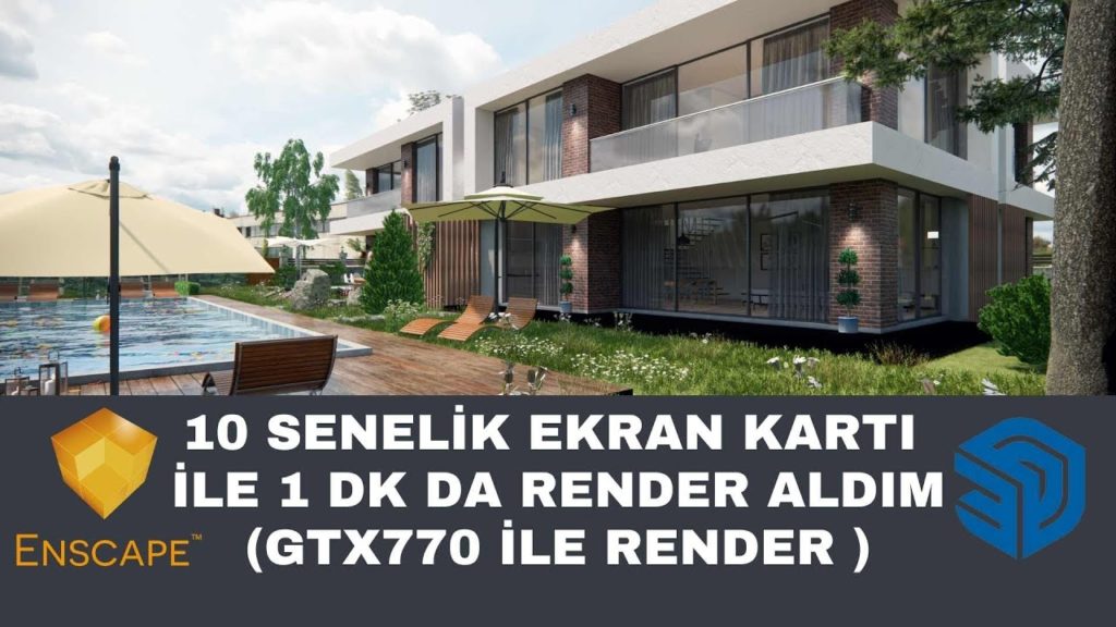 Tek Ücretsiz Render Motoru D5 Render İncelemesi